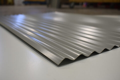 Corrugated Steel Panels: 1/4" Corrugated | Great Northern Metal Co